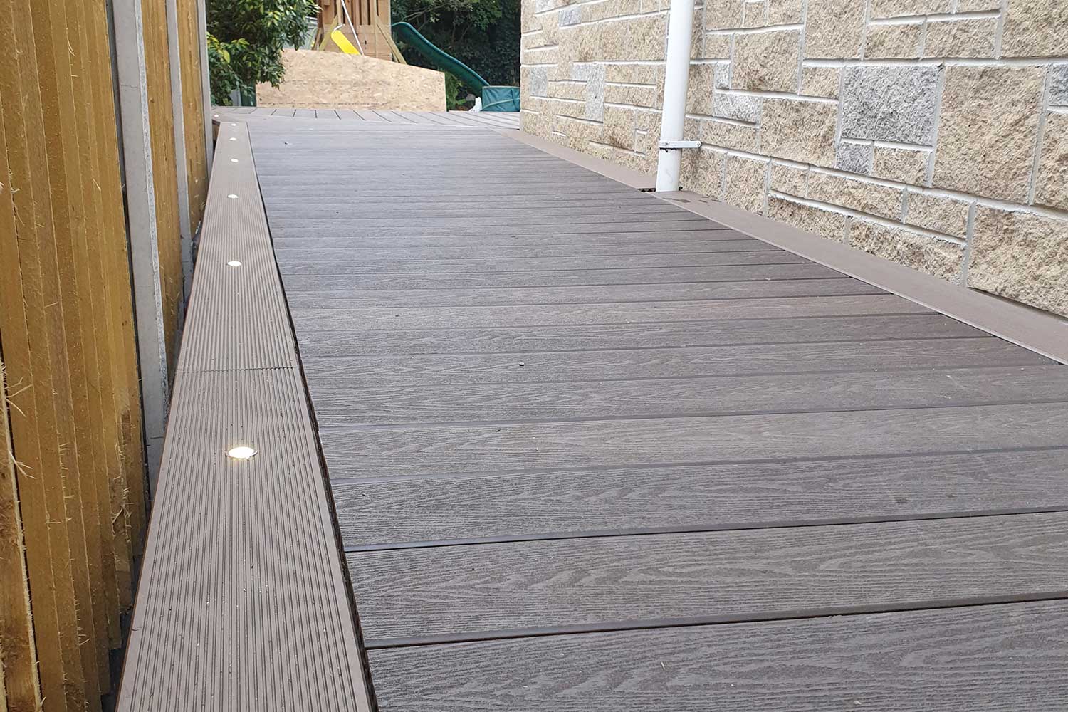 Large Composite Decking Installation York - Adhochandyman York